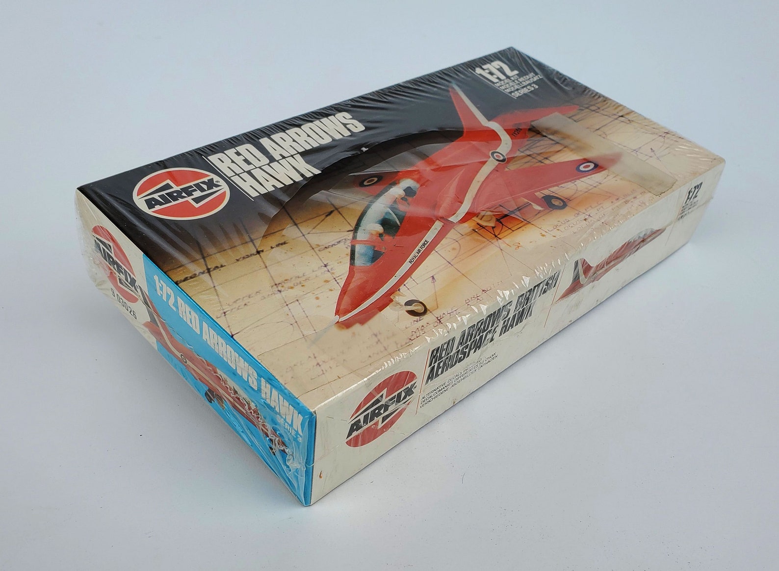Airfix Red Arrows British Aerospace Hawk Royal Air Force Jet | Etsy