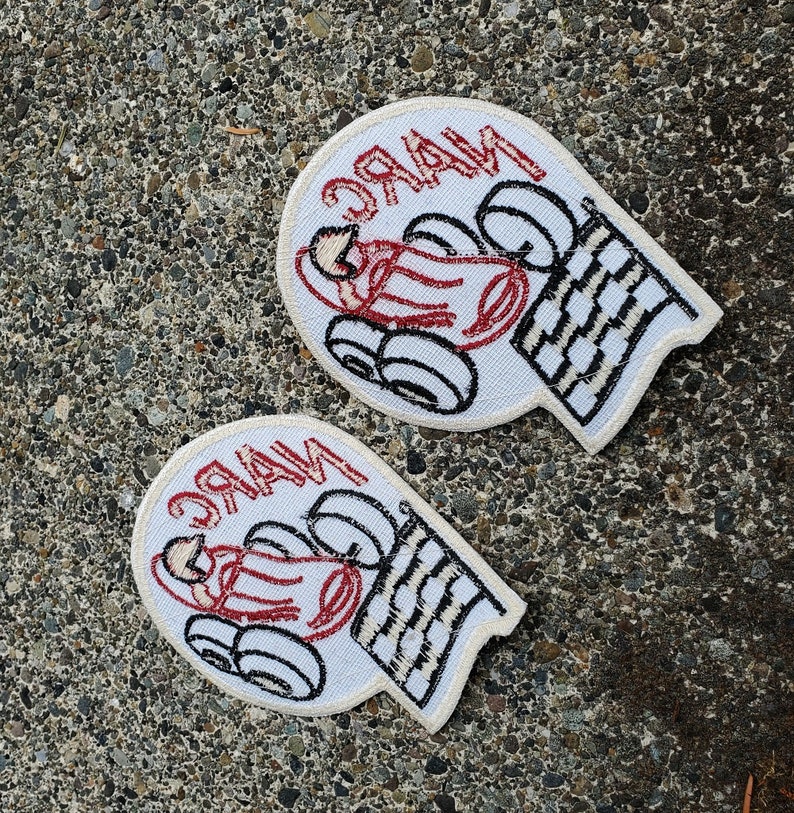 Vintage National Auto Racing Club Jacket Patches - NARC Sprint Car and ...