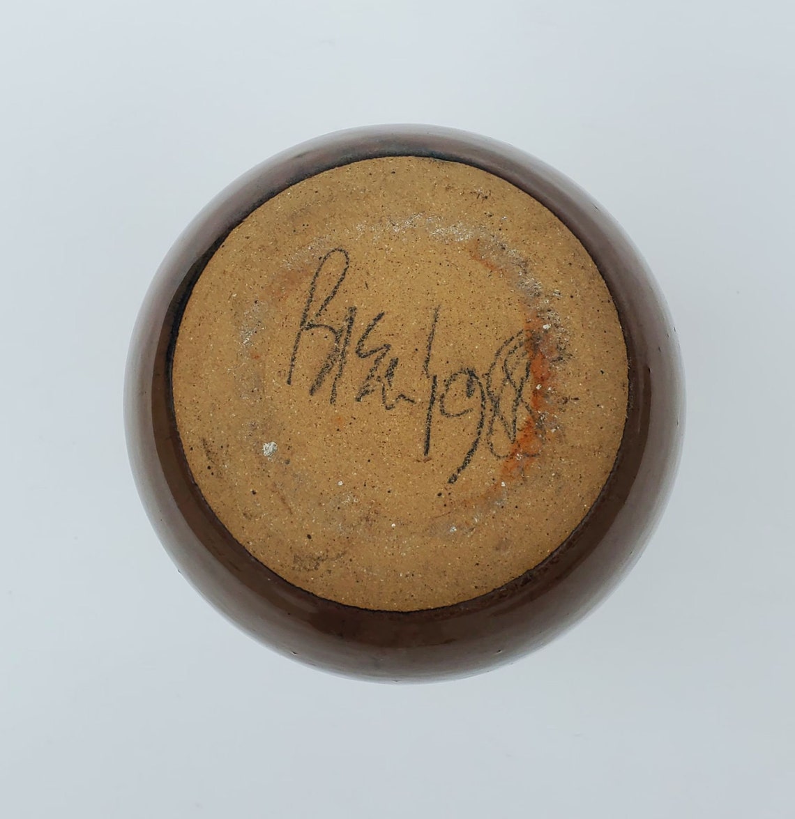 Ben Bieri Northwest Studio Pottery Bottle Form Vase Loop - Etsy