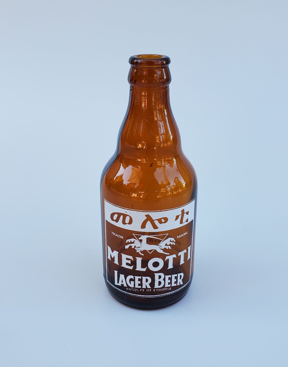 Vintage Melotti Lager Beer Bottle Ethiopia Beer Bottled by - Etsy