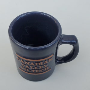 Frankoma Art Pottery Novelty Coffee Mug - Canadian Valley Vo-tech ...