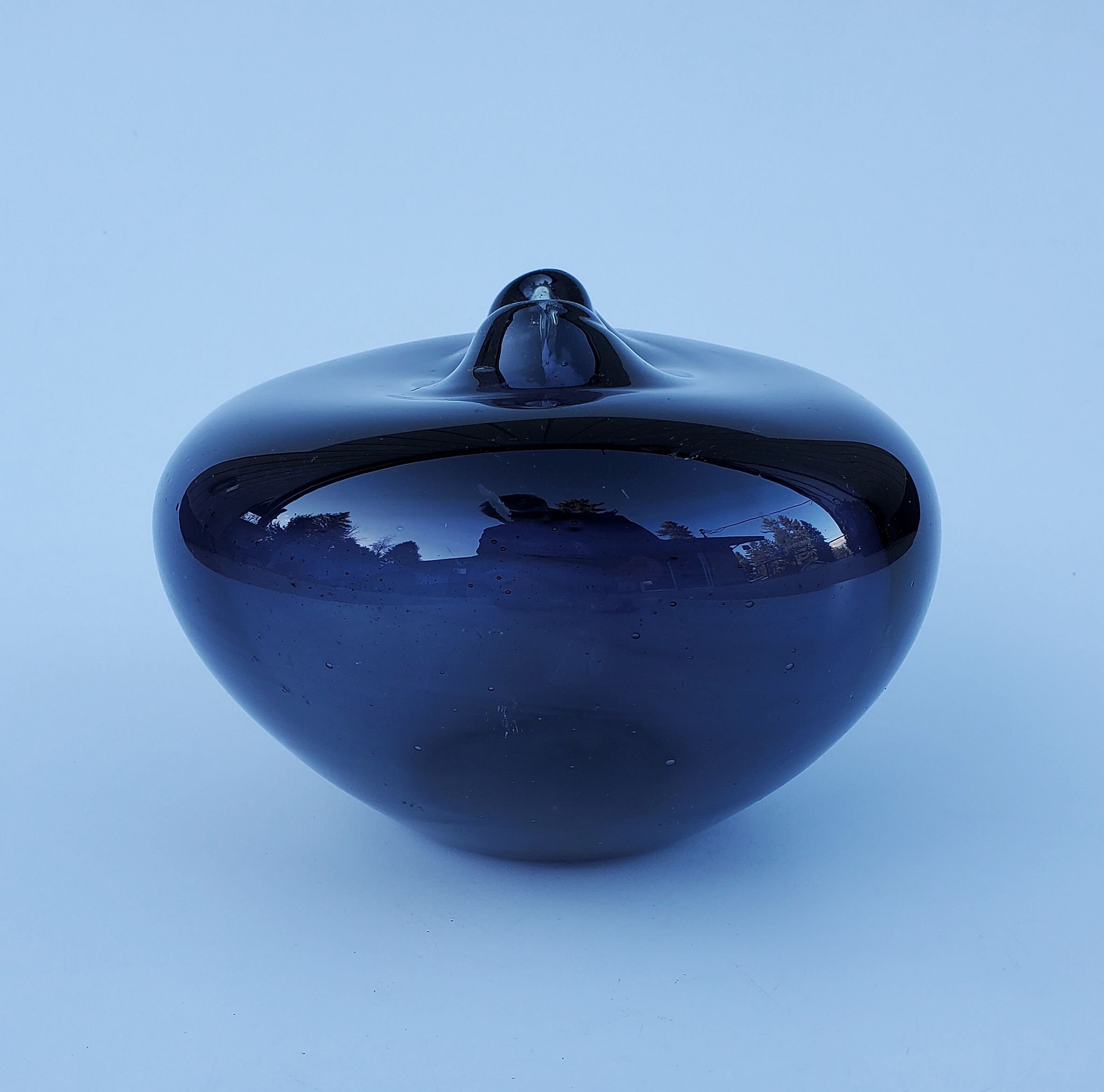 Robert Fritz California Art Glass Vase San Jose State | Etsy