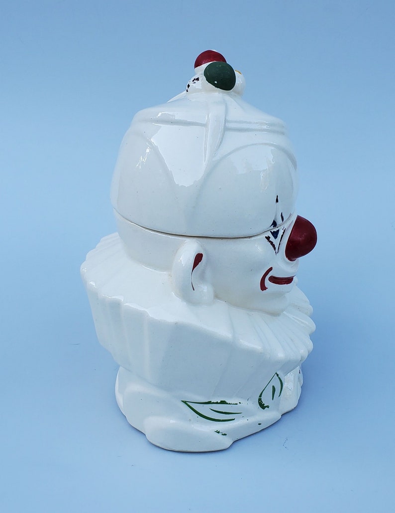 Vintage Mccoy Art Pottery Circus Clown Cookie Jar 1940's - Etsy