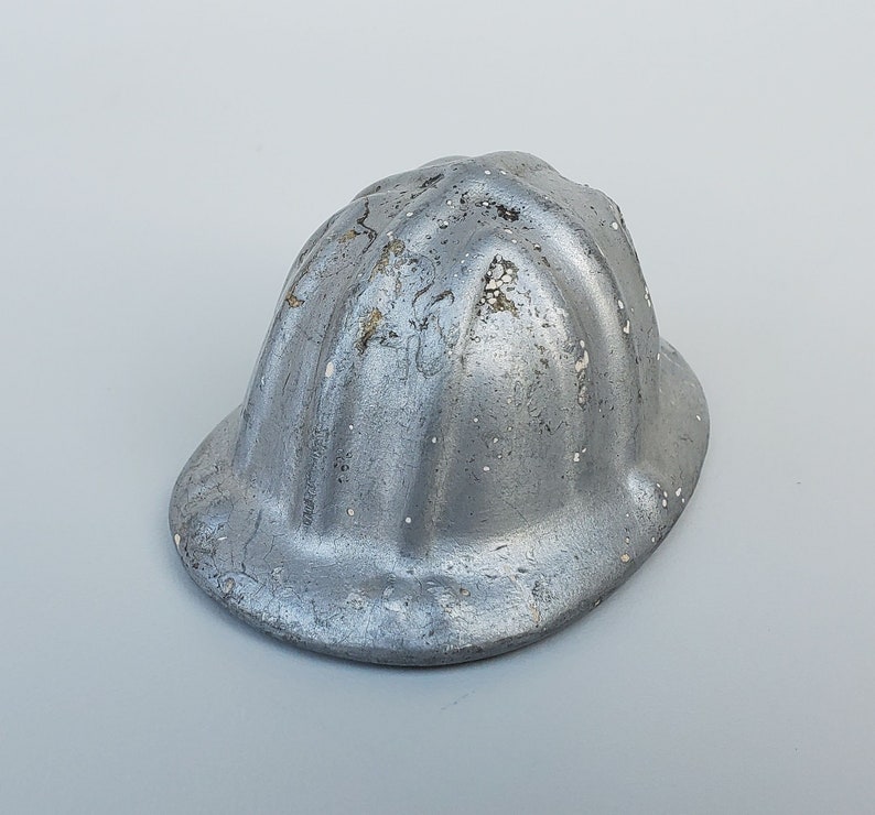 Vintage Mini Silver Hard Hat Novelty Paperweight 3.5 - Etsy