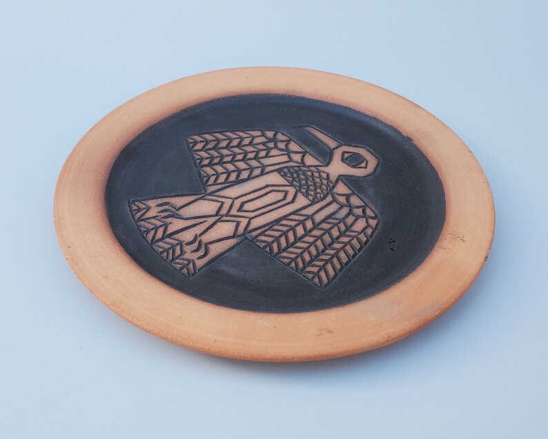 Orcas Island Pottery Decorated Pottery Plate Trudy Irwin - Etsy