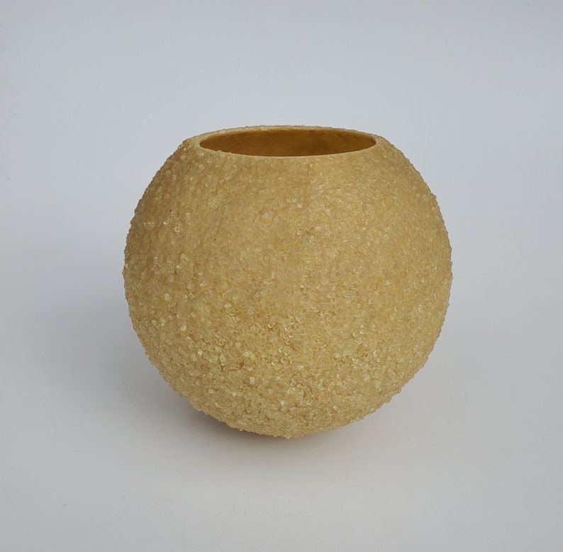 Mid Century Era Chucky Lava Rock Round Lamp Shade Fiberglass - Etsy