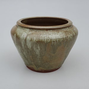 Early Dominican Sisters Folk Art Pottery Vase - Green Rutile Glaze ...