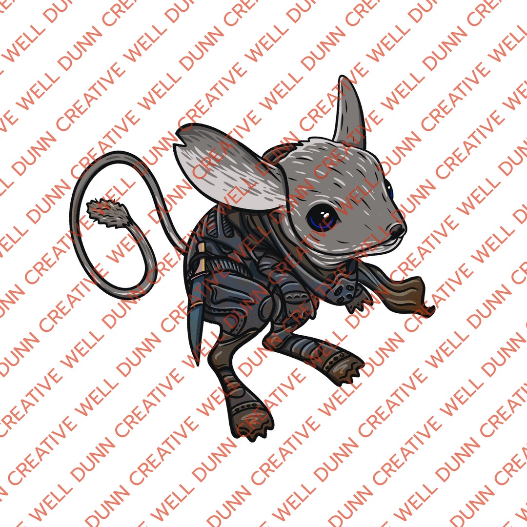 Muad'dib in Stillsuit Tattoo Ticket - Etsy