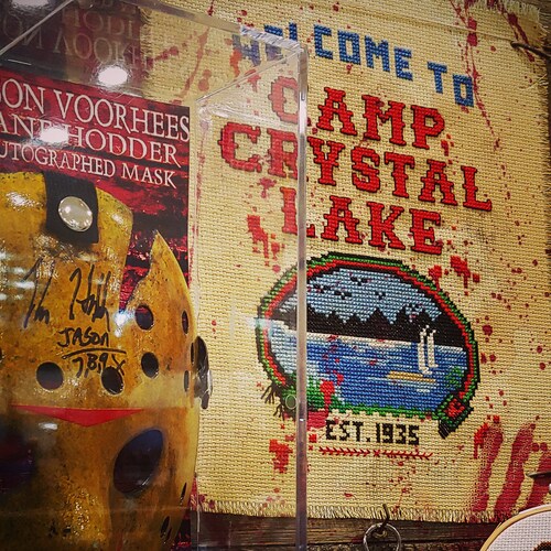 Camp Crystal Lake / Camp Blood Sign - Etsy
