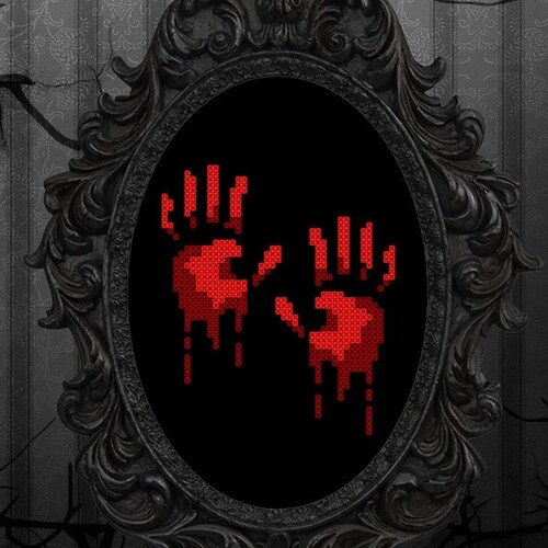 Bloody Handprints Cross Stitch Pattern Horror Gothic - Etsy