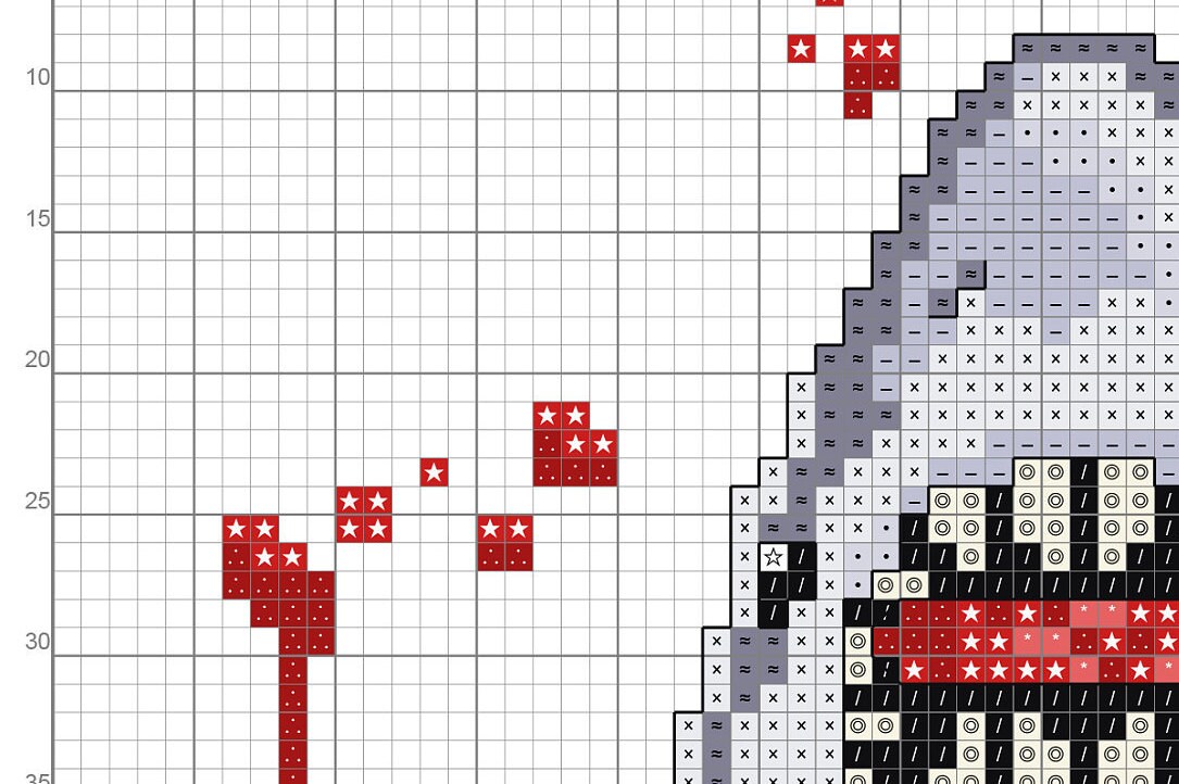Shark Week Tampon Cross Stitch Pattern Modern Funny - Etsy Australia