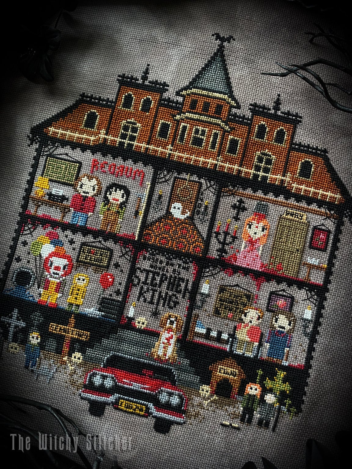 Stephen King House Cross Stitch Pattern Mystery Horror - Etsy Canada