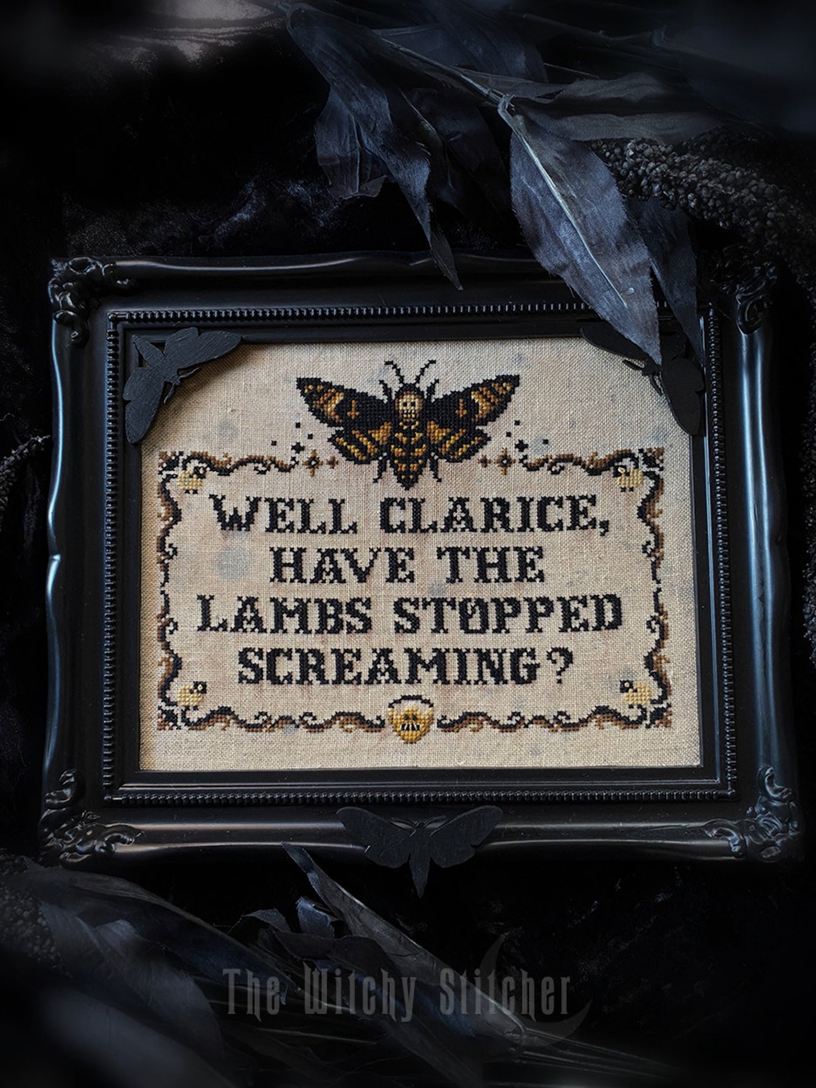 Have the Lambs Stopped Screaming Cross Stitch Pattern - Etsy Australia