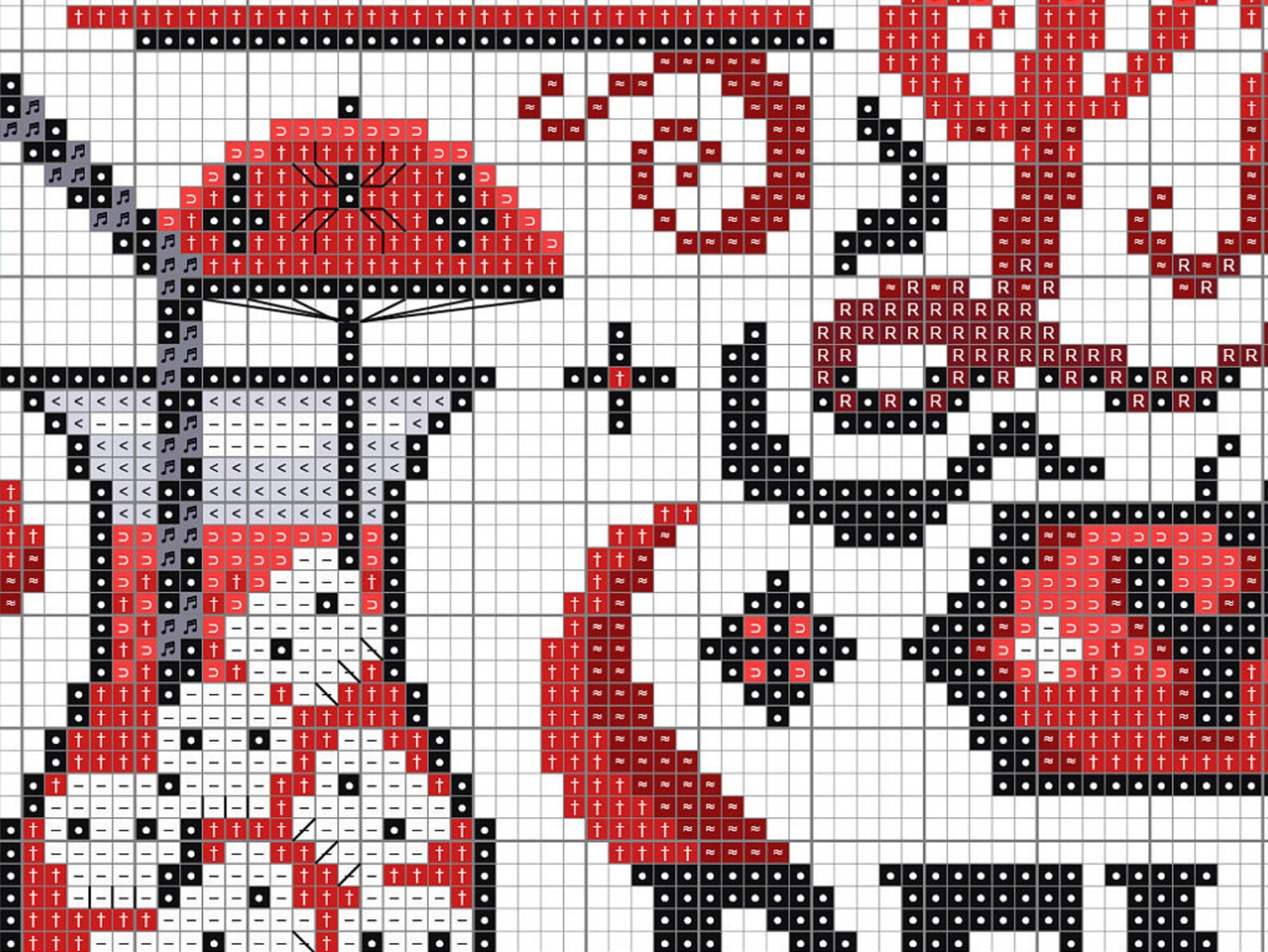 When Life Gives You Demons Make Demonade Occult Cross Stitch - Etsy UK