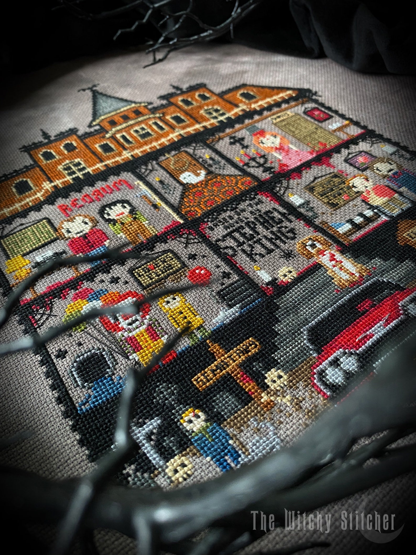 Stephen King House Cross Stitch Pattern Mystery Horror - Etsy Canada