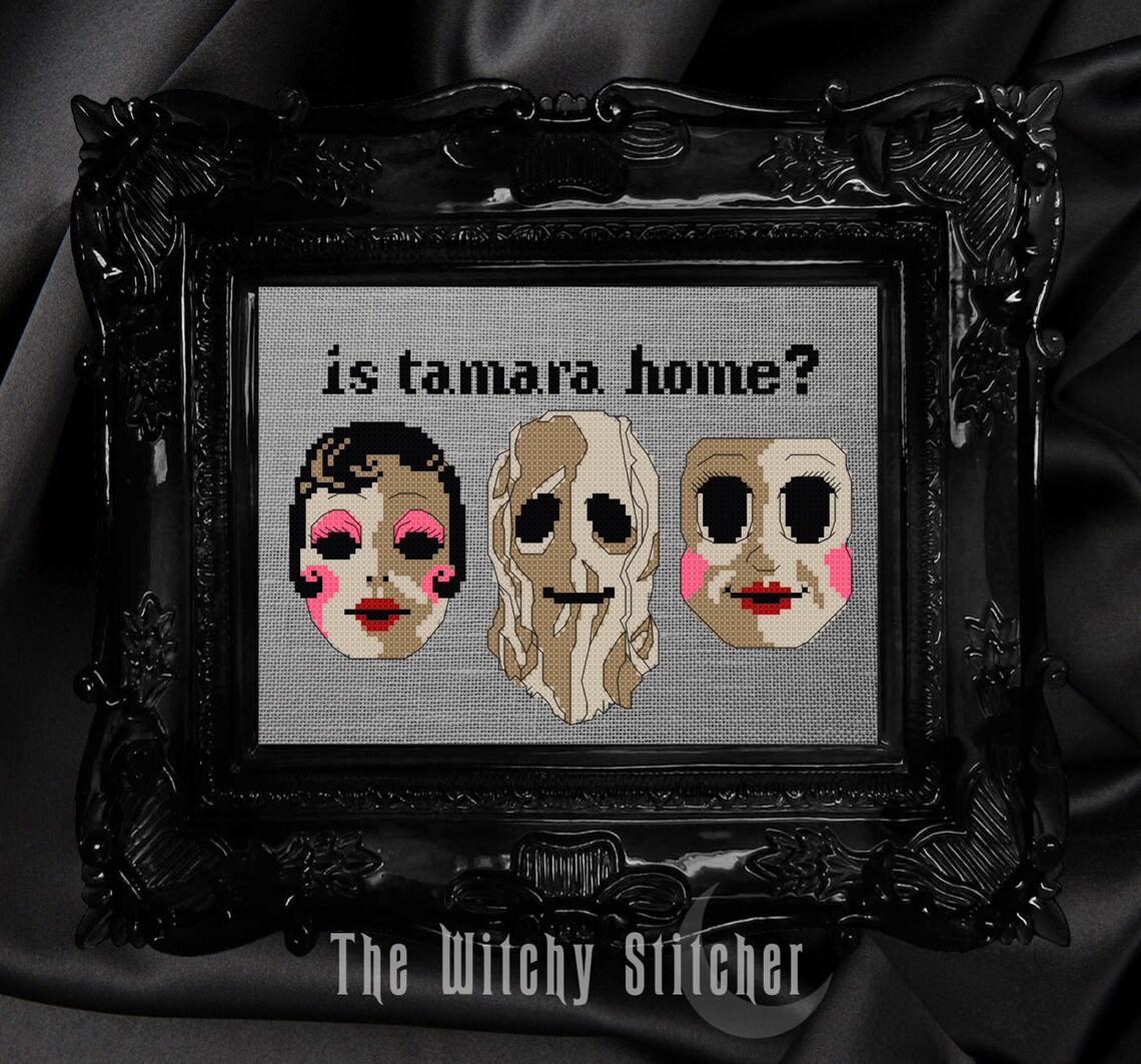 The Strangers is Tamara Home Horror Cross Stitch Pattern | Etsy