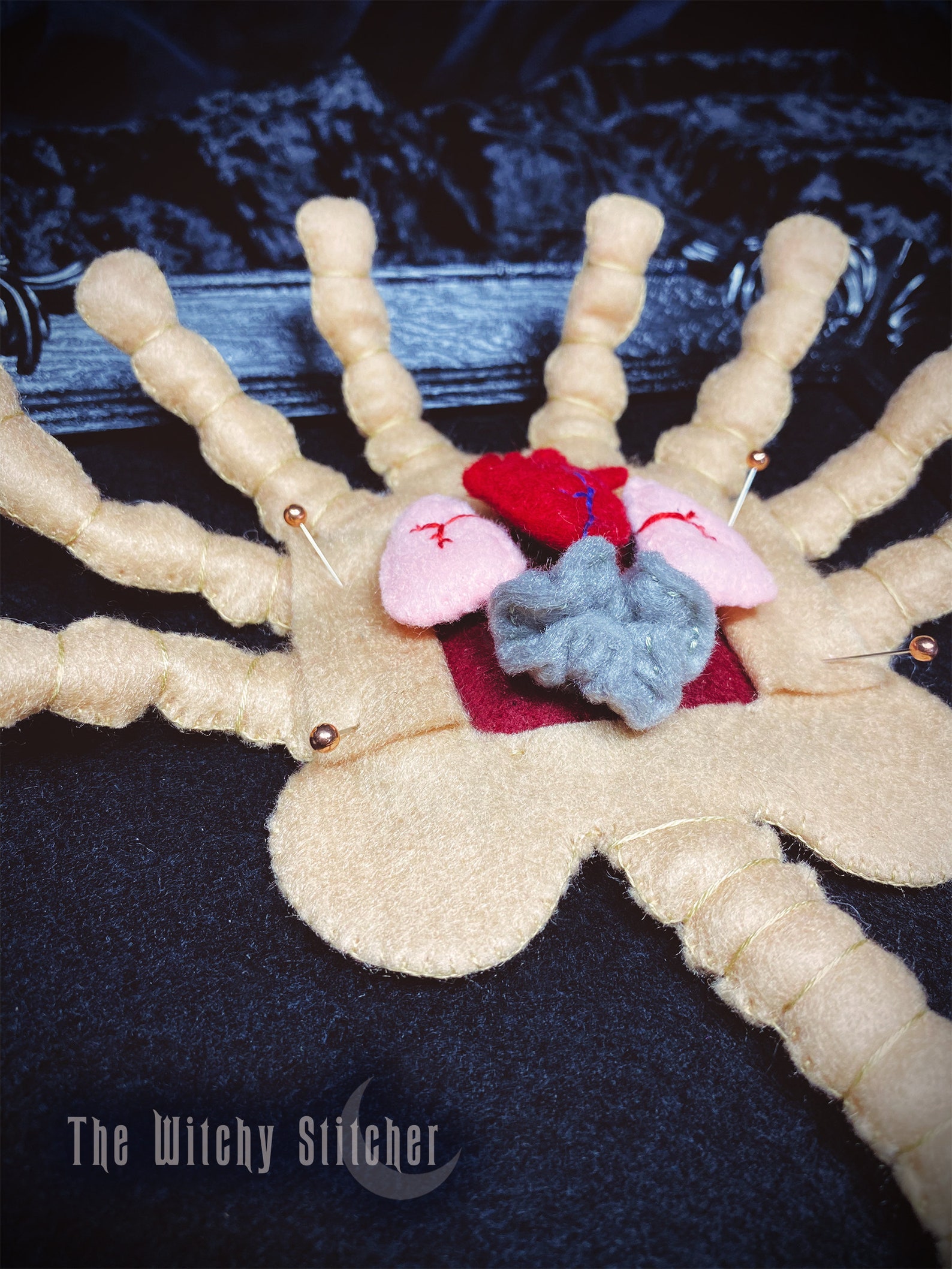 Facehugger Felt Anatomy Biology, Aliens, Nostromo, Chest Burster ...