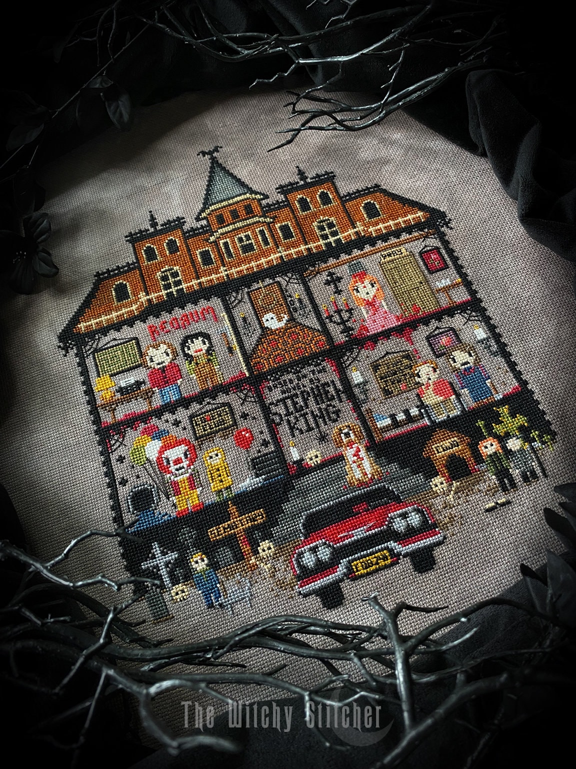 Stephen King House Cross Stitch Pattern Mystery Horror - Etsy Canada