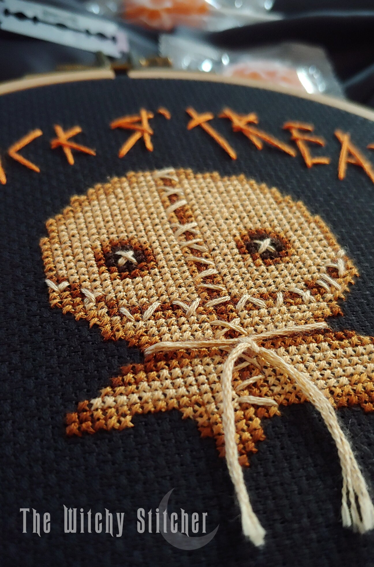 Trick or Treat Samuel Halloween Cross Stitch Pattern - Etsy