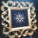 Gothic Snowflake Set - Cross Stitch Pattern - Modern, Macabre ...