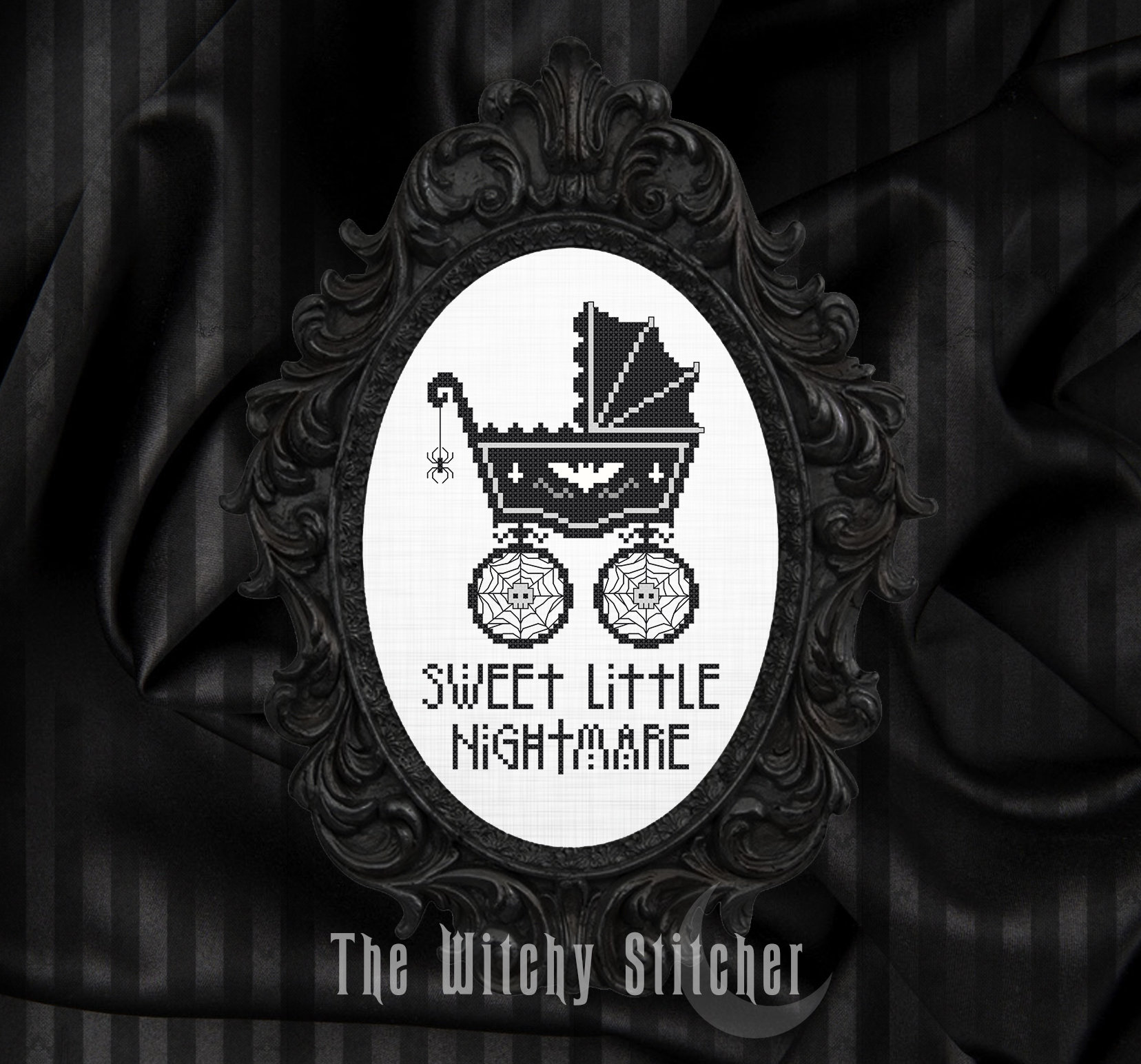 Gothic Nursery Bundle - Cross Stitch Pattern Set - Baby, Decor, Child ...