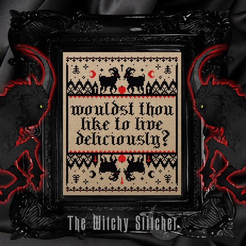 Cult of the Lamb Cross Stitch Pattern - Etsy