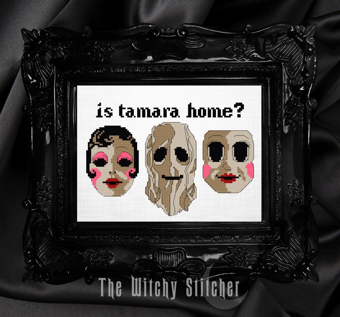 The Strangers is Tamara Home Horror Cross Stitch Pattern | Etsy