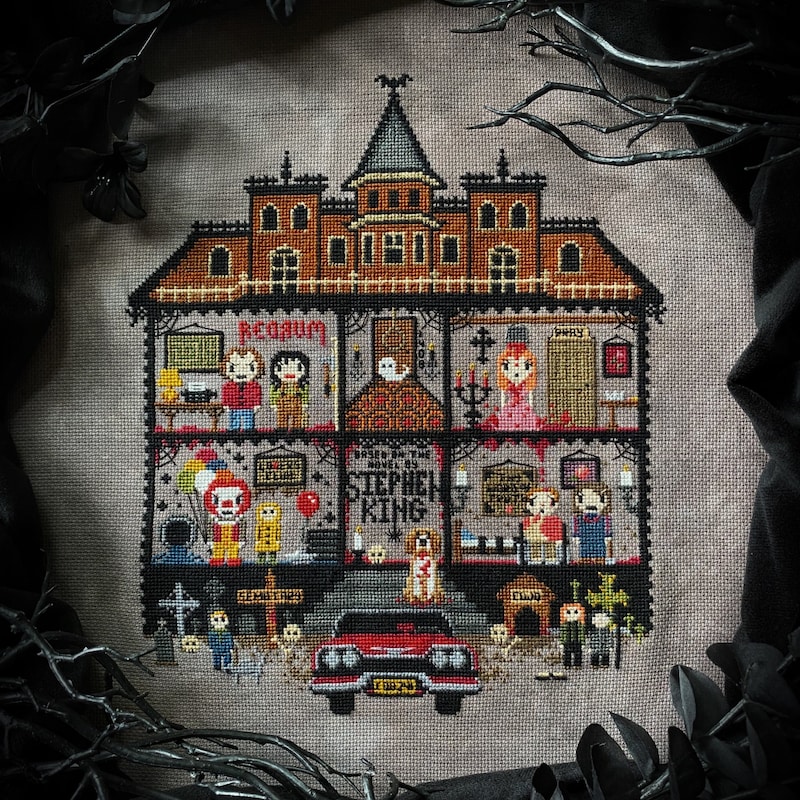 Embroidery Stephen King - Etsy
