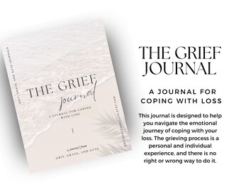 Grief Journal Stages of Grief Grief Journal PDF Loss of a - Etsy