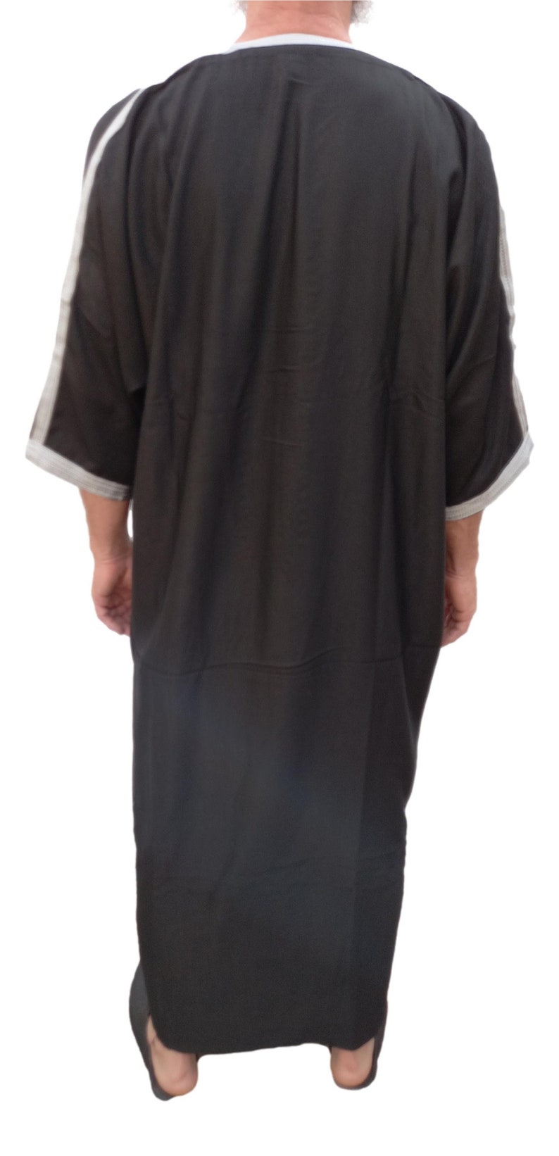 Moroccan Gandora. Maroccan Hoodless Thobe. Moroccan Thin Summer Thobe ...