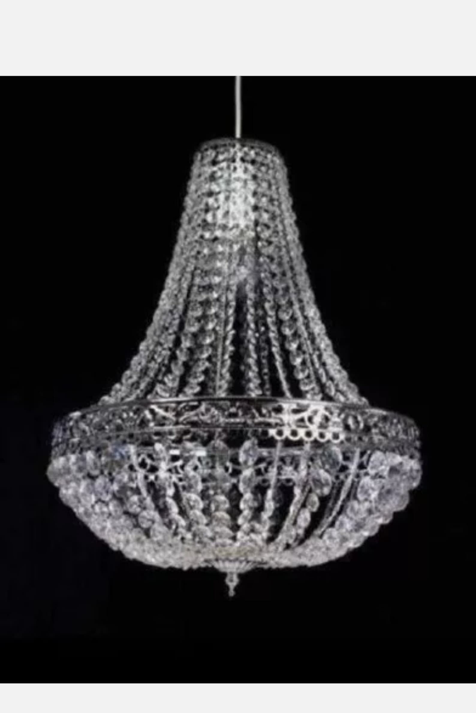 Stunning Chandelier Ceiling Hanging. Acrylic Crystal Ceiling - Etsy