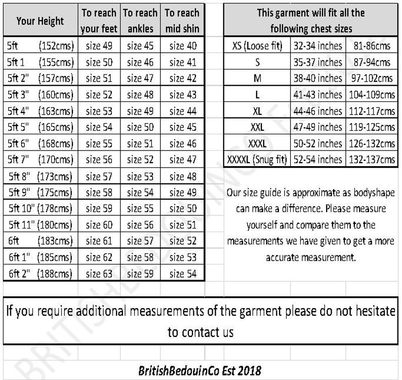 Last One Left Size 54 Mens Moroccan Gandora Khandora - Etsy