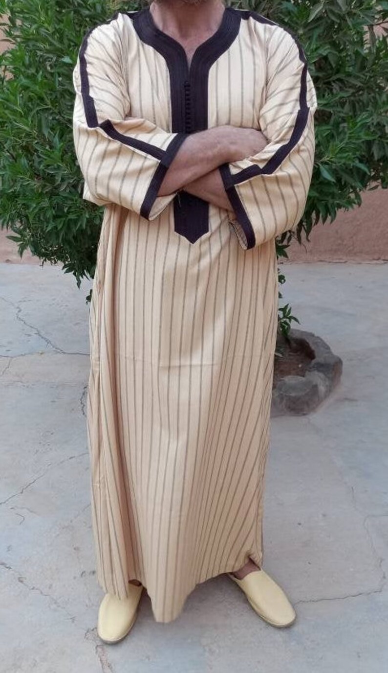 Luxury 2 Piece Moroccan Gandora Khandora Jalabiya Djellaba - Etsy