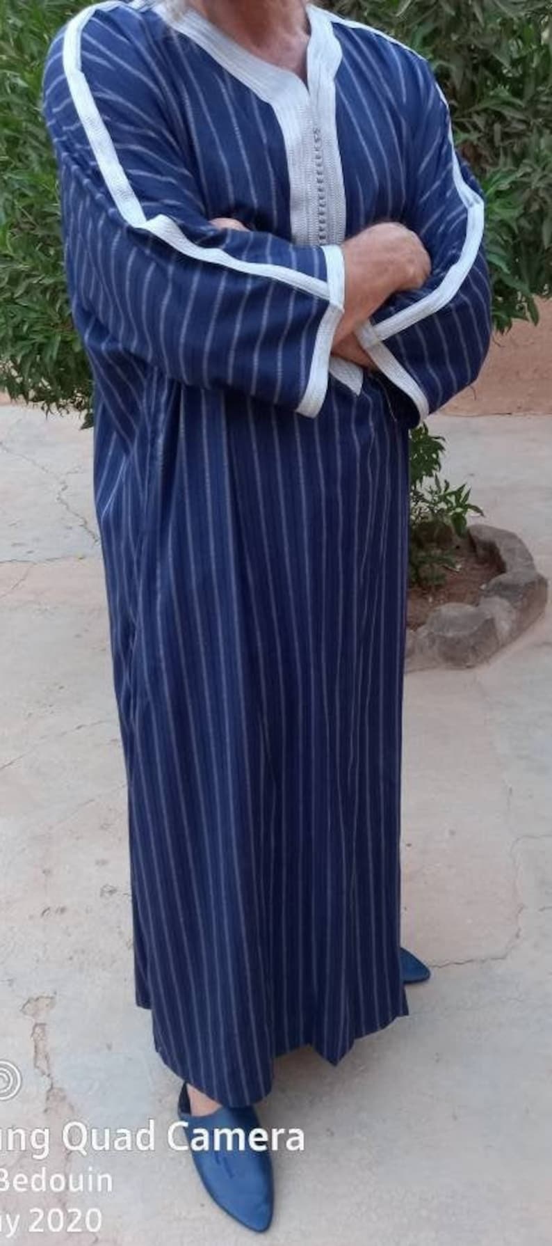 Luxury Moroccan Gandora Khandora Jalabiya Djellaba Thobe - Etsy