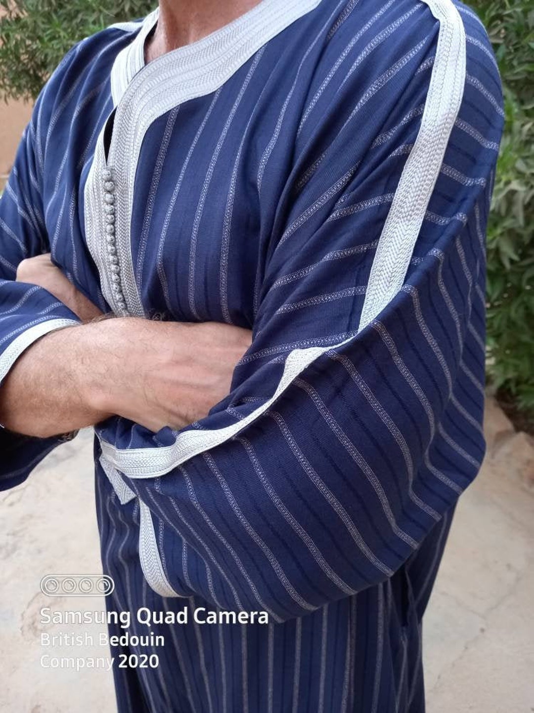 Luxury Moroccan Gandora Khandora Jalabiya Djellaba Thobe Qamees Summer ...