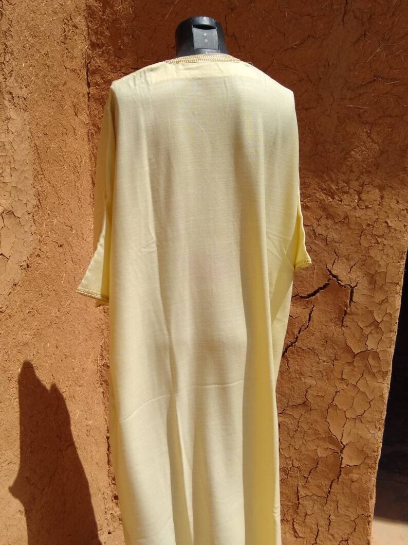 Size 57 Different Sizes/colours Available Luxury Moroccan Linen Gandora ...