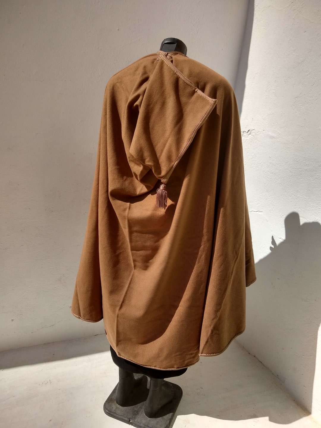 Luxury Moroccan Cashmere Wool Cape. Moroccan Silhaam. Wool Cloak ...