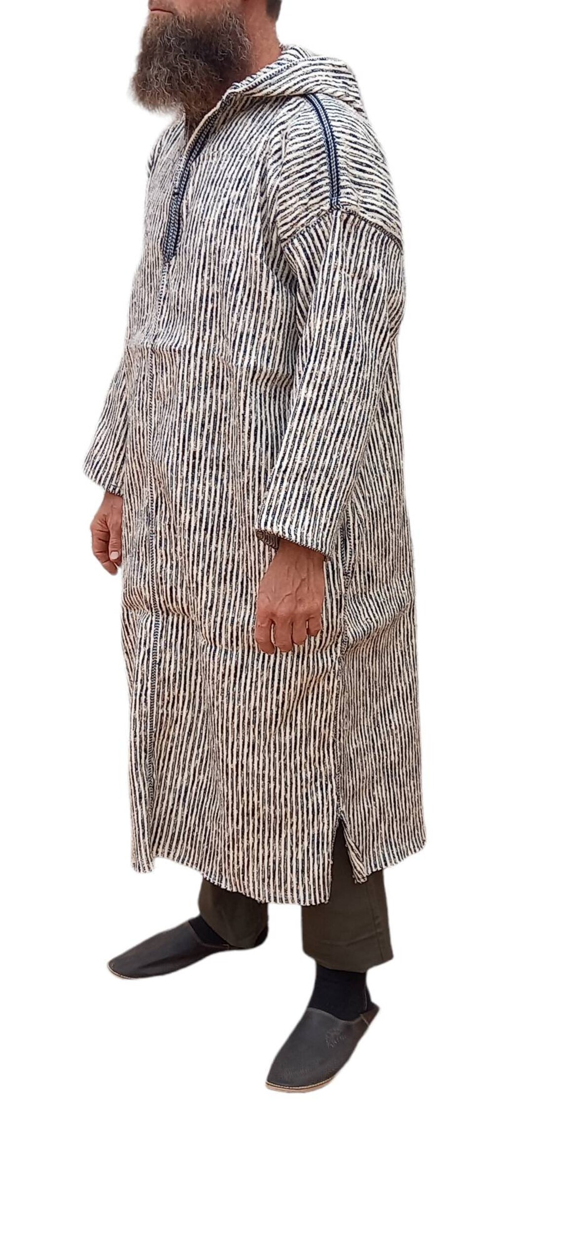 Luxury Extra Thick Wool Mountain Djellaba Thick Heavy-weight - Etsy