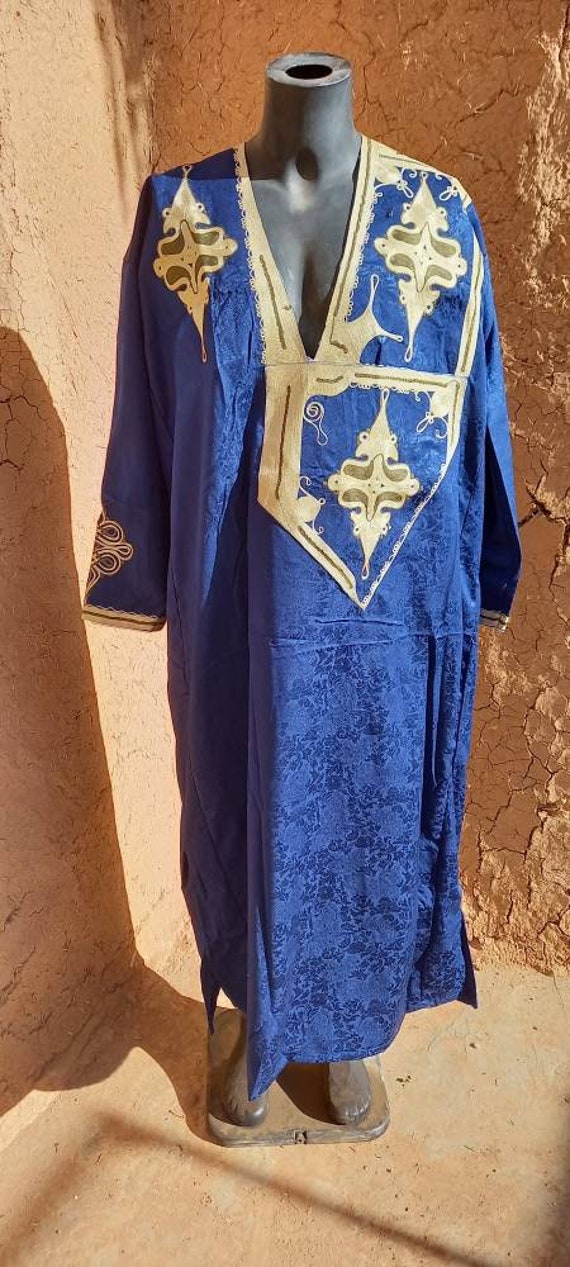 Mauritanian Thobe Mauritania Clothes Saharan Jalabiya Saharan | Etsy