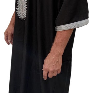 Moroccan Gandora. Maroccan Hoodless Thobe. Moroccan Thin Summer Thobe ...