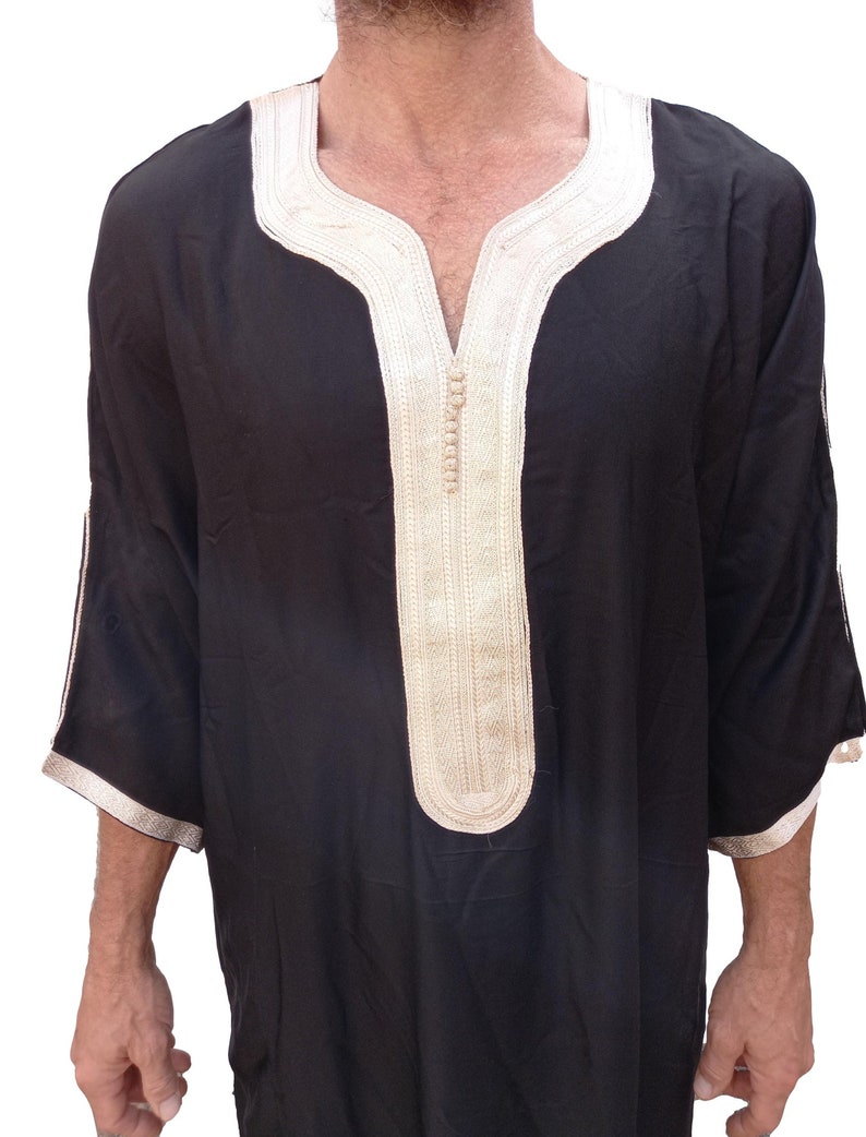 Moroccan Gandora. Maroccan Hoodless Thobe. Moroccan Thin Summer Thobe ...