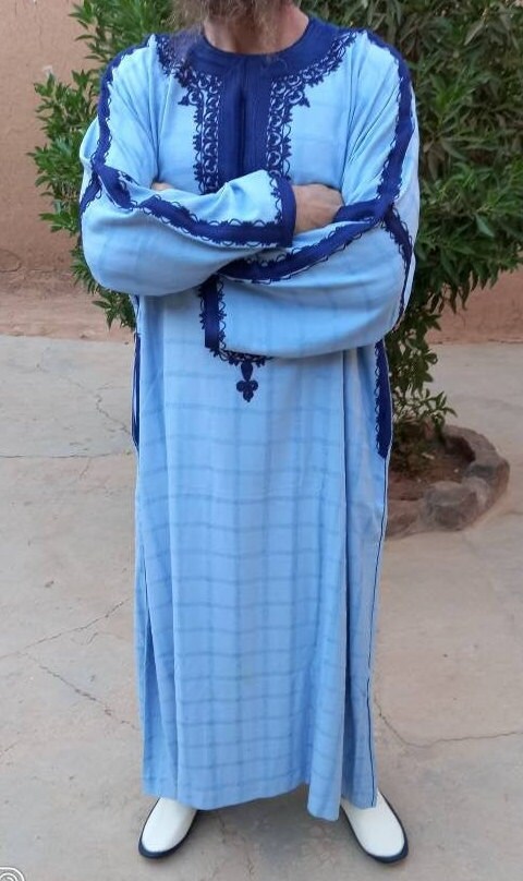 Luxury Medium Weight Long Sleeve Warm Moroccan Gandora - Etsy