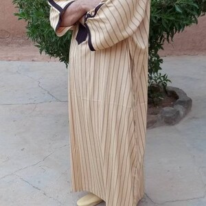 Luxury Moroccan Gandora Set With Matching Trousers: Embroidered Summer ...