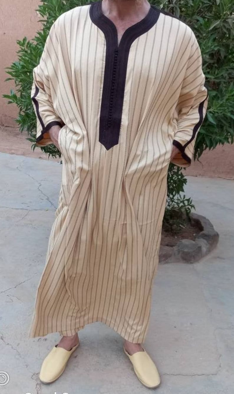 Luxury 2 Piece Moroccan Gandora Khandora Jalabiya Djellaba - Etsy