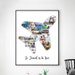 Adventure Photo Collage Travel Photo Prints Travel Gift - Etsy
