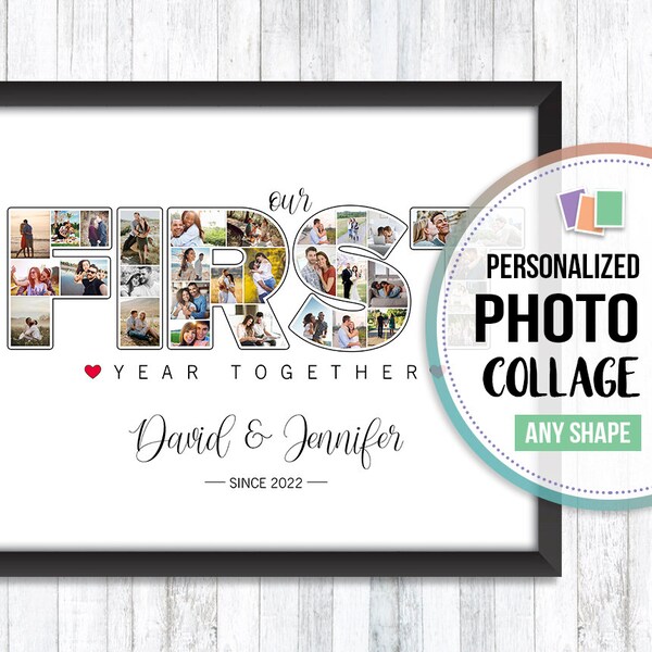 First Year Together - Etsy