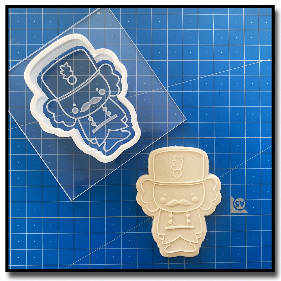 Nutcracker 601 Cookie Cutter Stamp Fondant Embosser Outboss for ...