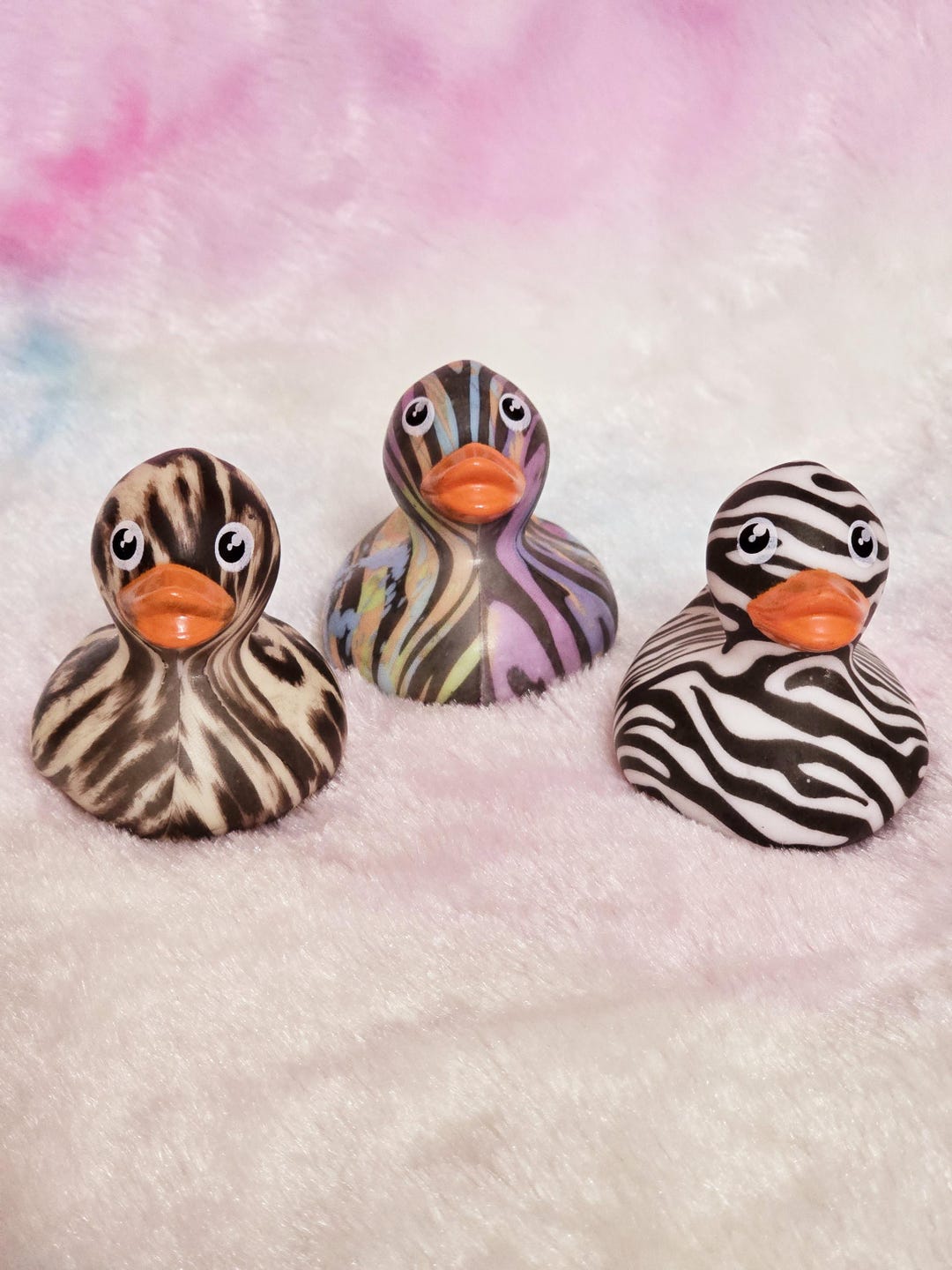 Animal Print Rubber Ducks: Novelty Party Favors - Etsy