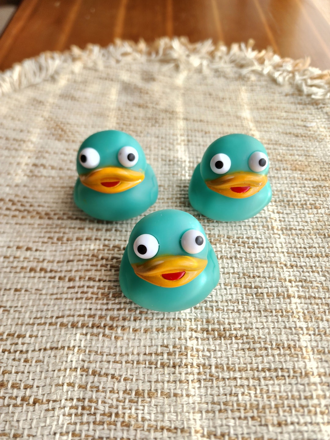 Teal Themed Rubber Duck Ducks Individuals or Pack of 3 - Etsy