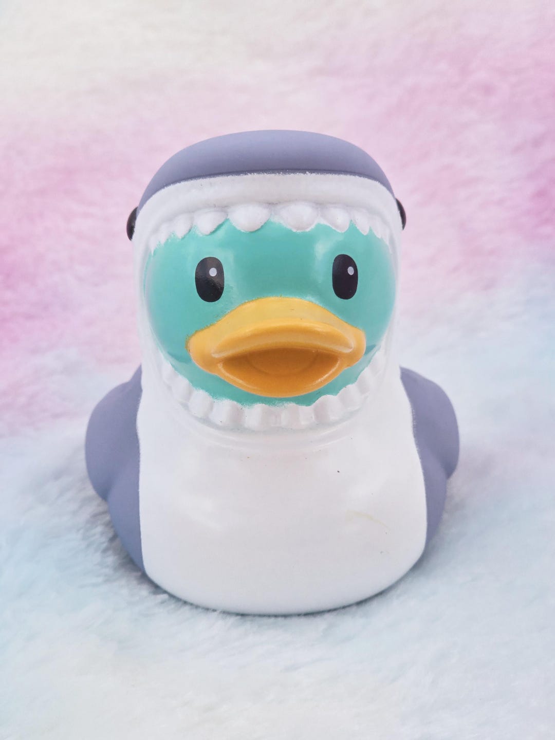 Shark Rubber Duck Cute Novelty Gift Shark Lover Gift for Friend Office Desk Toy Jaws Lover Gift ...